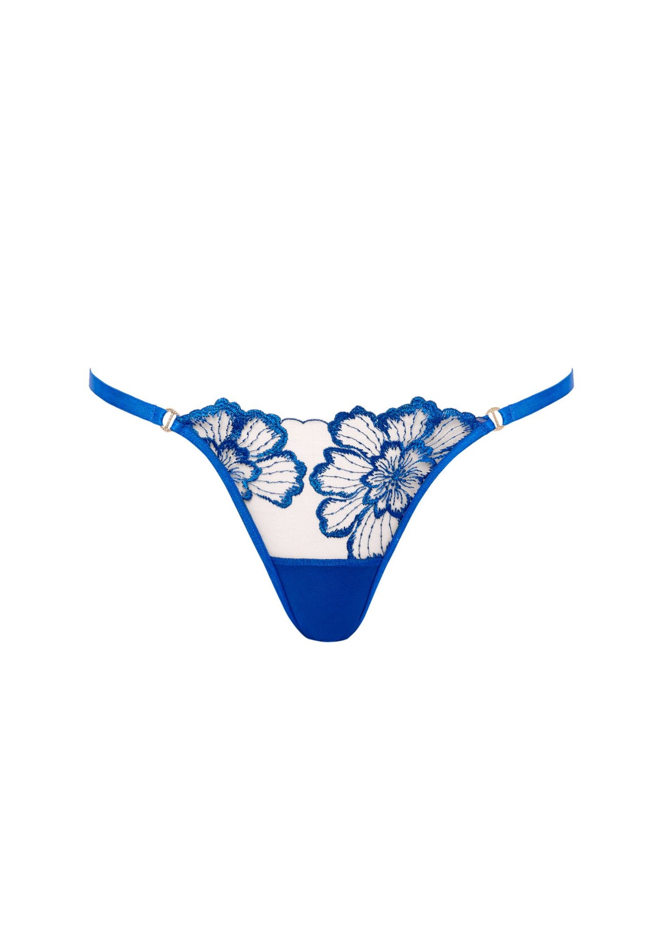 Bluebella Catalina Panty (Egyptian Blue/Sheer) | Avec Amour Lingerie