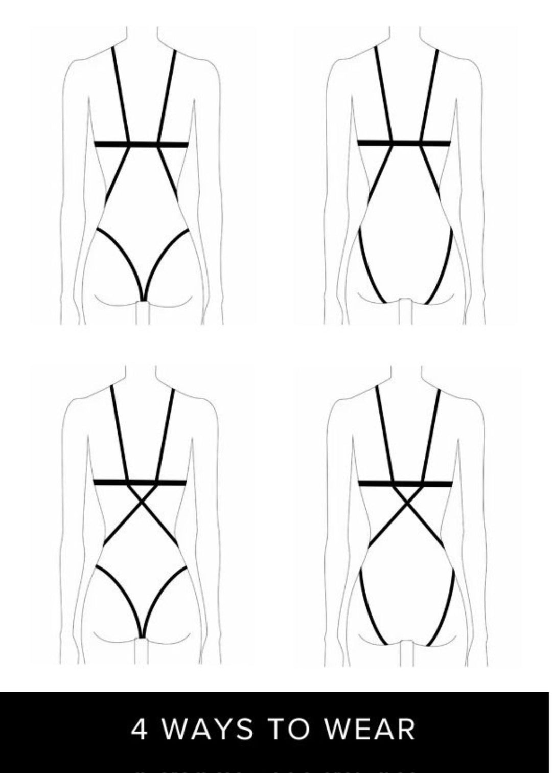 Avam Sheer Underwire Bra And Open Back Body Black Avec Amour Avec Amour Lingerie