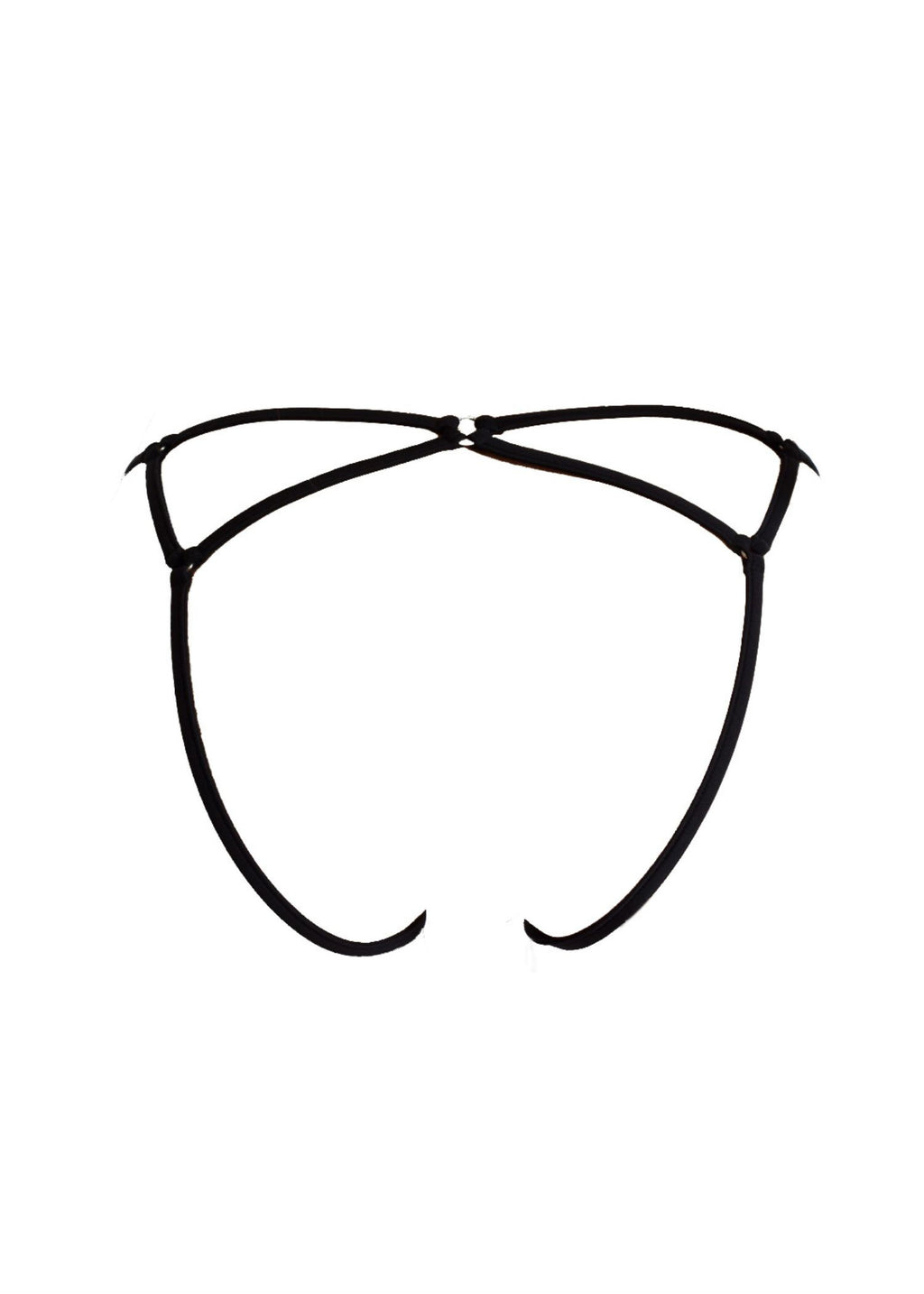 Lucky Cheeks Queen of Love Crotchless Ouvert | Avec Amour Lingerie