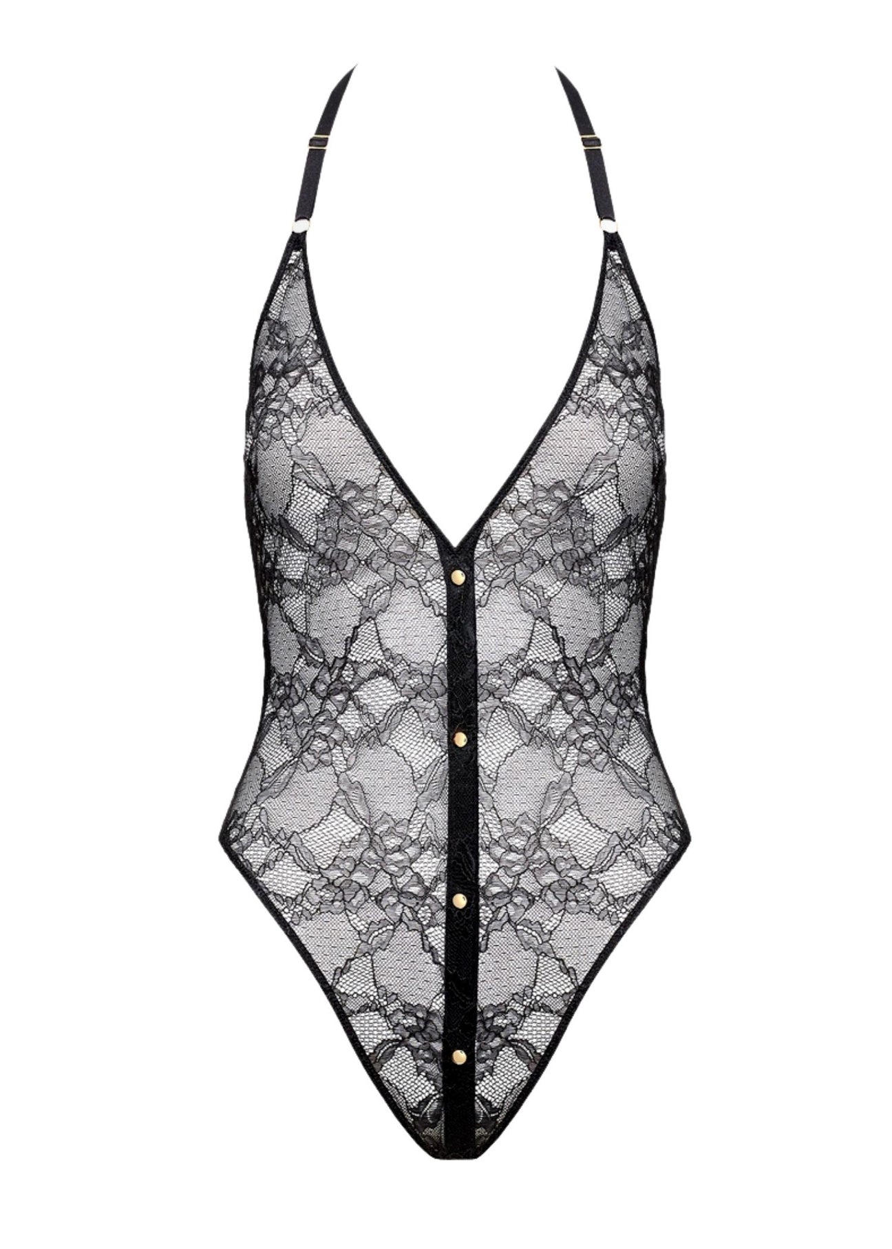 See-Through Bodysuits, Lace Bodysuits, Mesh Lingerie, Basques – Avec ...