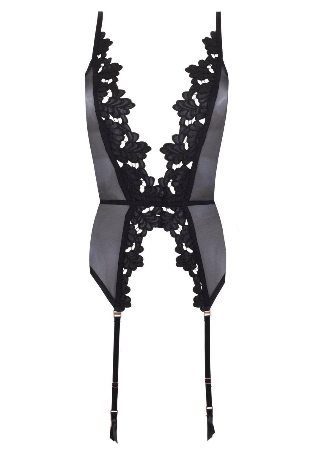 See-Through Bodysuits, Lace Bodysuits, Mesh Lingerie, Basques – Page 2 ...