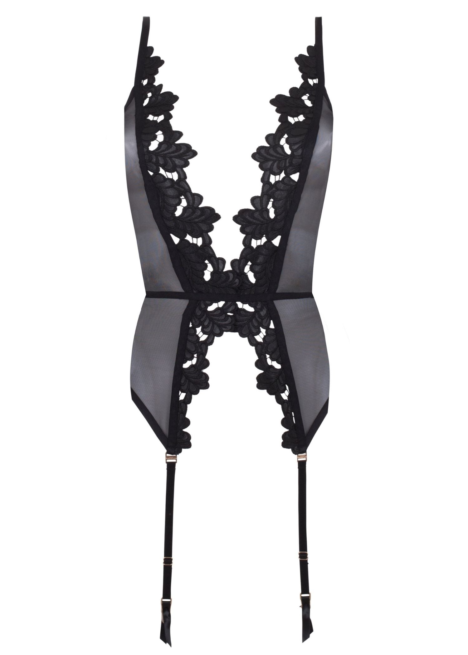 See-Through Bodysuits, Lace Bodysuits, Mesh Lingerie, Basques – Page 2 ...