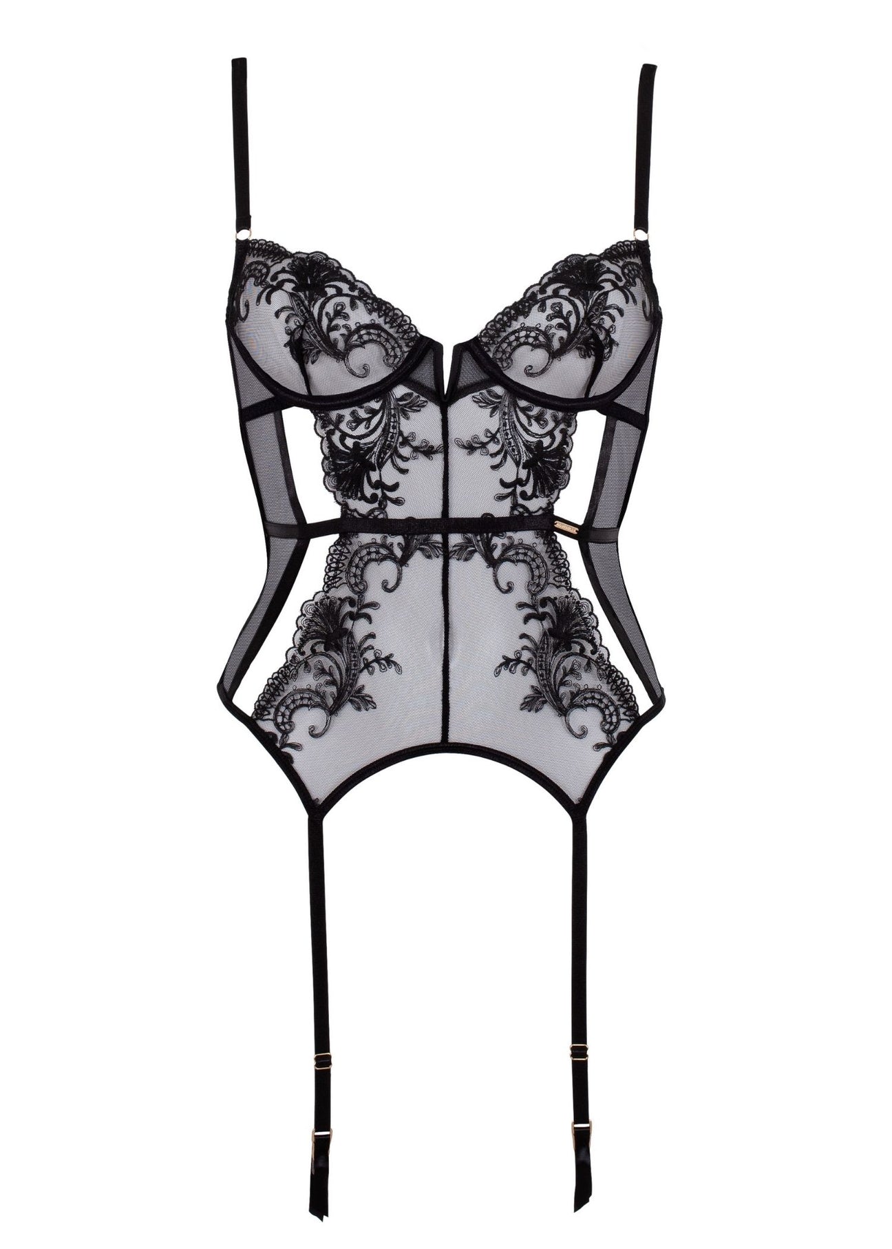 See-Through Bodysuits, Lace Bodysuits, Mesh Lingerie, Basques – Avec ...