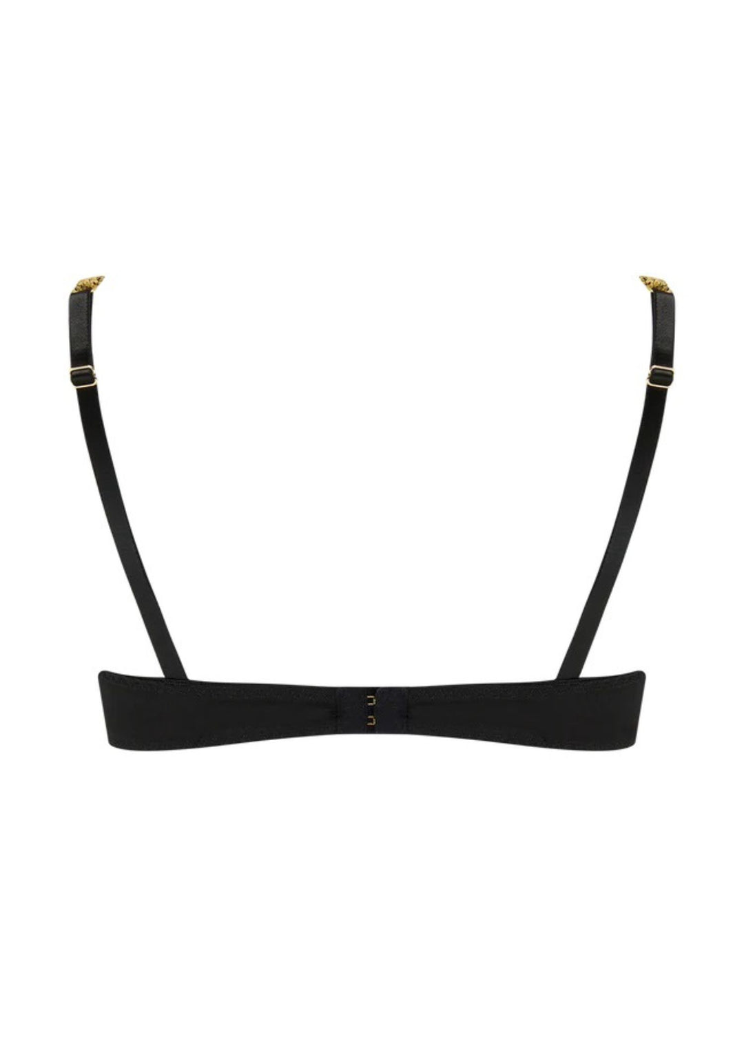 Coco De Mer Olympia Quarter Cup Bra Blackgold Avec Amour Lingerie