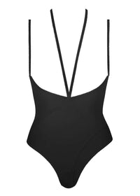 Maison Close Le Petit Secret (Black) Naked Breast Thong Body - Sexy ...