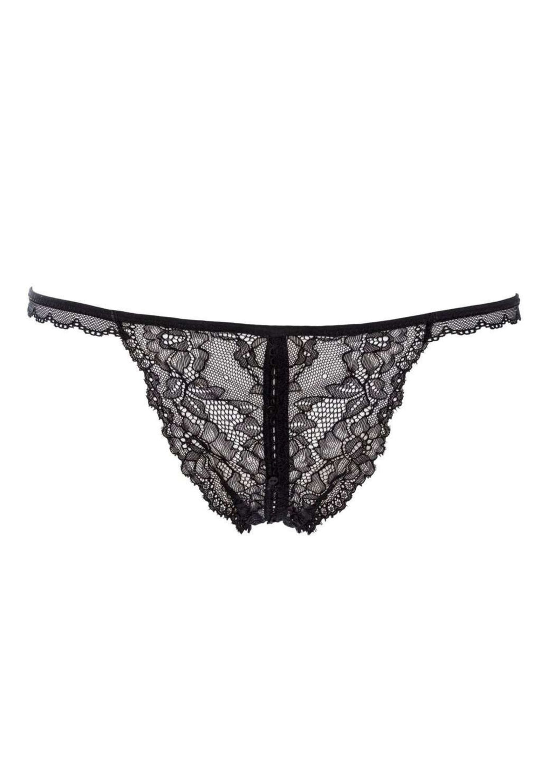 Maison Close Le Petit Secret Openable Tanga Brief, Crotchless Lingerie ...
